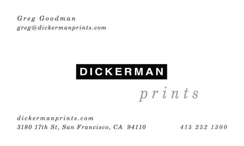 Dickerman Prints Photo Lab » GOODMAN CREATIVES